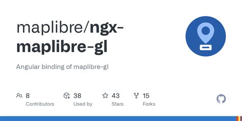 GitHub Maplibre Ngx Maplibre Gl Angular Binding Of Maplibre Gl