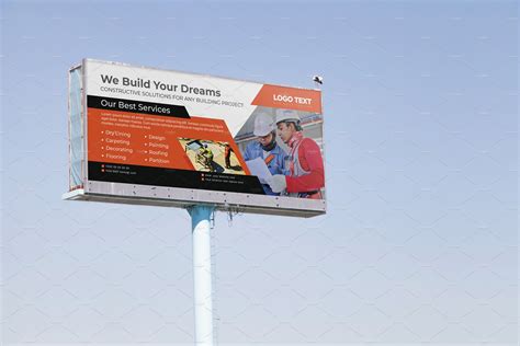 Construction Billboard Template Masterbundles