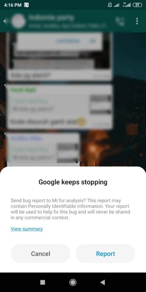 Ramai Google Keeps Stopping Di HP Android Begini Cara Atasinya