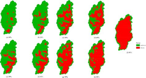 The Spatial Distribution Of Priority Conservation Areas For Vegetation