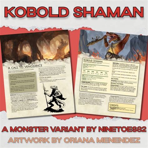 Kobold Variants Ninetoes82 5e Adventures Encounters And More