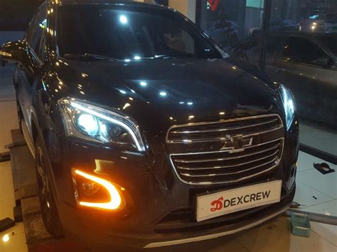 트랙스 튜닝 관련 벤츠 스타일 헤드램프 및 Led 안개등 데이라이트 장착 후기 덱스크루 대전 서구점 네이버 블로그
