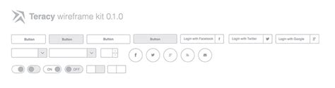 free teracy wireframe ui kit for sketch teracy s blog