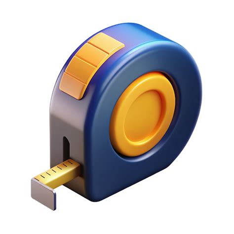 3d Measuring Tape Icon Vector Illustration Premium Ai Generated Image