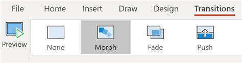 What Is The Morph Transition In PowerPoint Add Morph Transition In Slide