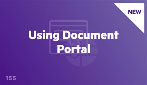 Using Document Portal