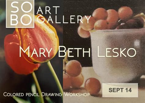 Color Pencil Workshop With Mary Beth Lesko Winter Garden Art