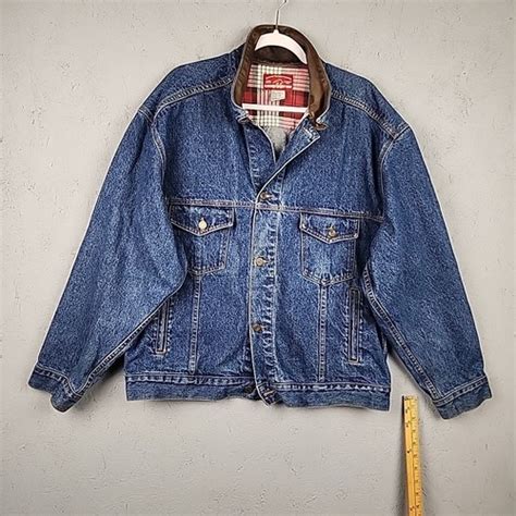 Vintage Marlboro Country Store Denim Jacket Mens Xl Western Trucker
