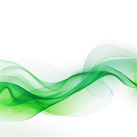 Premium Photo Abstract Green Wave Background Dynamic Shapes