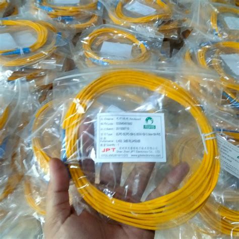 Jual Pathcore Sc Upc 3mm Panjang 5m Kota Bekasi Fariz Fyber Optic Tokopedia