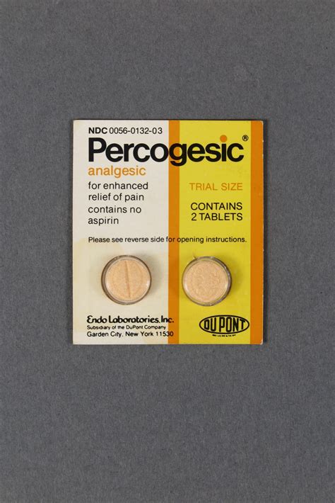 Percogesic Smithsonian Institution