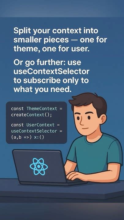 React Context Killing Your Performance Fix It Fast Reactjs Webdevtips Fullstackdev Youtube