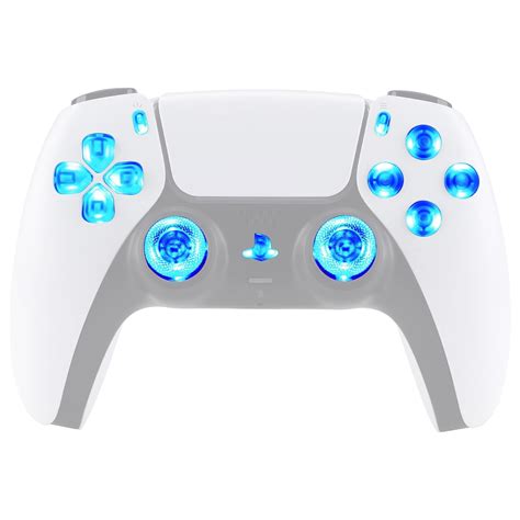 Extremerate Multi Colors Luminated D Pad Thumbstick Share Option Home Face Buttons Clear Buttons