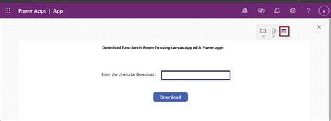 Download Function In Powerfx Using Canvas App With Power Apps