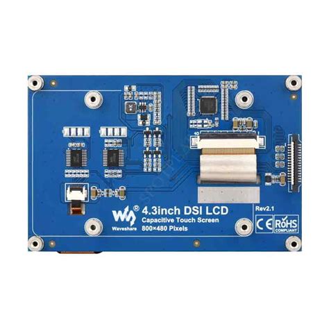 Raspberry Pi Inch DSI QLED Display MIPI X Capacitive TouchScreen