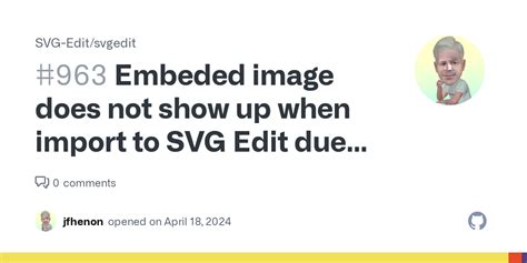 Embeded Image Does Not Show Up When Import To Svg Edit Due To Xlink