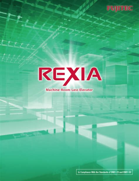 Fujitec Product Catalogue Fujitec Singapore