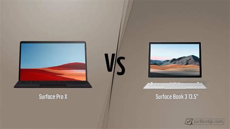 Surface Pro X Vs Surface Book Detailed Specs Comparison