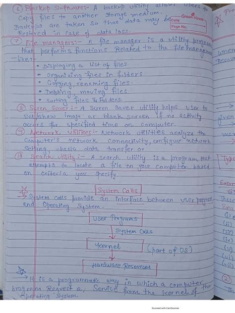 Operating System Notes Pdf