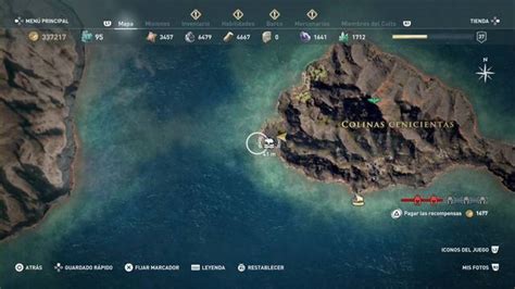Islas Volcánicas En Assasins Creed Odyssey Todas Las Ubicaciones
