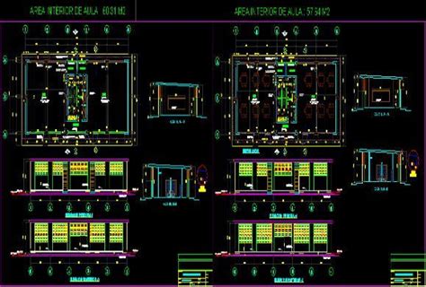 دانلود نقشه اتوکد طراحی مدرسه ابتدایی