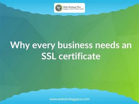 Ppt Why Every Business Needs An Ssl Certificate Powerpoint Presentation Id 12440405