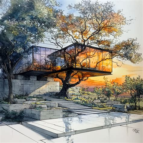Full Devotion In 2025 Architecture Concept Drawings Architecture Design Sketch Perspective