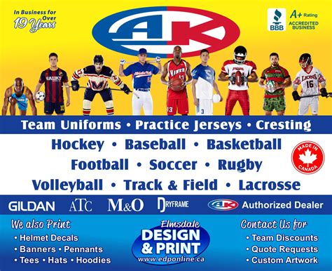 Team Uniforms Elmsdale Design And Print