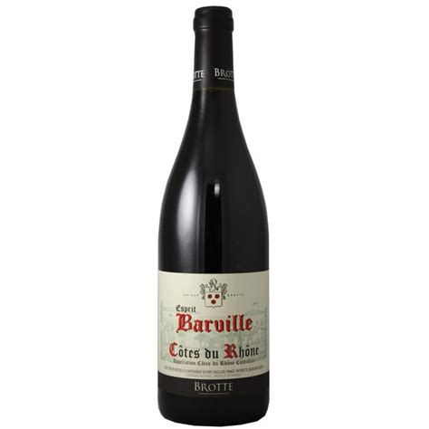 Cotes Du Rhone Esprit Barville Brotte 750 Ml