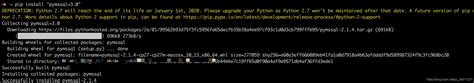 Mac系统python27环境安装pymssql的遇到的错误error Failed Building Wheel For