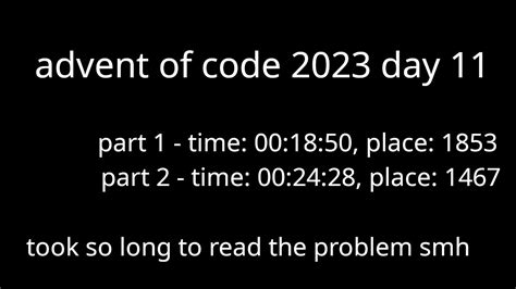 Advent Of Code 2023 Day 11 Youtube