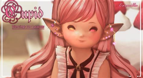 Hanabira Piercings For Miqo Te Au Ra And Viera Females The Glamour Dresser Final Fantasy