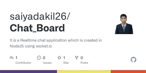 Github Saiyadakil26chatboard It Is A Realtime Chat Application