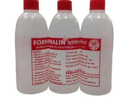 450ml Formalin Solution Svas Enterprises At ₹ 19 Bottle In Mumbai Id 27370758488