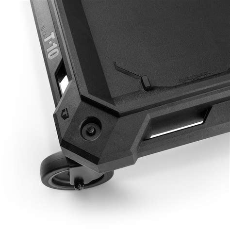 Toughbuilt Stacktech Plastic Metal Rolling Tool Box Mount 1 4 Wheel Cart Tb B1 T 10 At