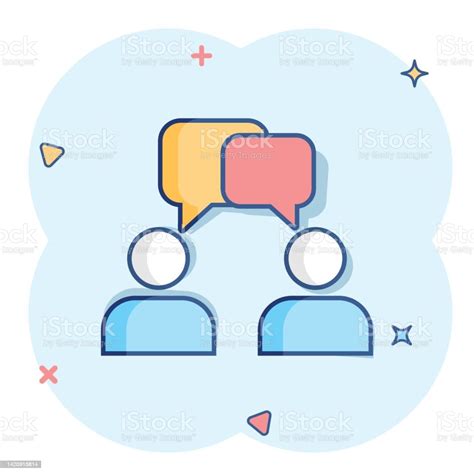 만화 스타일의 벡터 만화 이야기 사람들 아이콘 음성 거품 개념 일러스트 그림 그림과 남자 토크 채팅 비즈니스 스플래시 효과 개념 0명에 대한 스톡 벡터 아트 및 기타 이미지