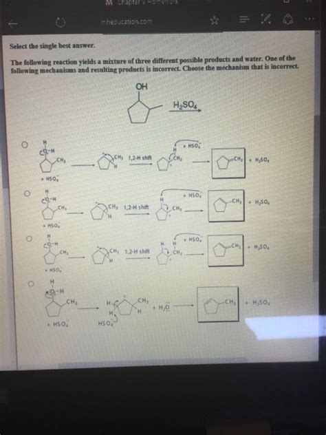 Solved Select The Single Best Answer The Following