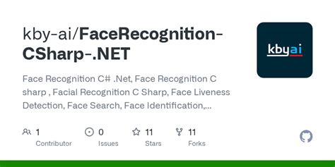 Github Kby Ai Facerecognition Csharp Net Face Recognition C Net Face Recognition C Sharp