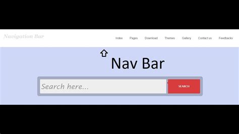 Beautiful Navigation Bar Tutorial L Html5 Css3 L Complete Youtube