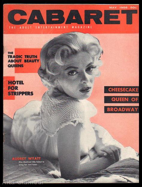Cabaret The Adult Entertainment Magazine May 1956 1956 Alta