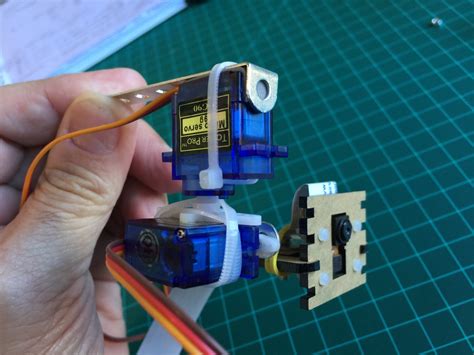 iot raspberry pi robot with video streamer and pan tilt camera remote