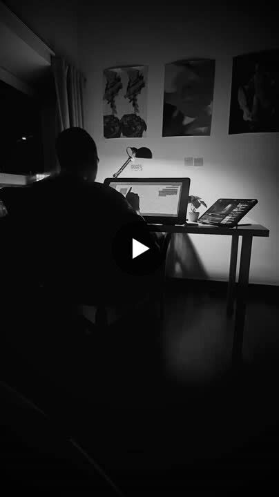 Mawuli Warrior Creativegrind Latenightwork Behindthescenes