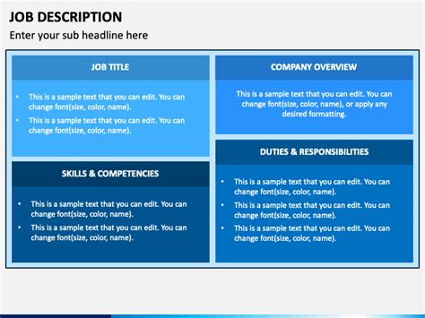 job description ppt slide powerpoint presentation ima