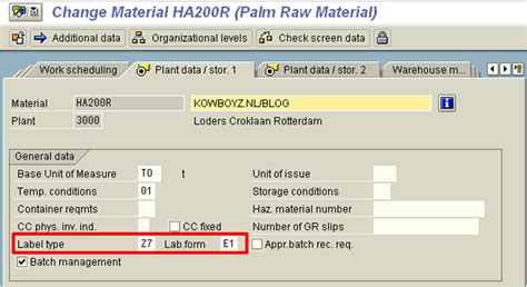 Configure Label Printing Sap Mental Notes Worksheets Library