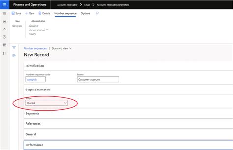 Number Sequences In Accounts Receivable D365 Finance And Supply Chain