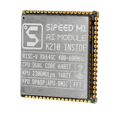 new sipeed maix 1 risc v dual core 64bit with fpu ai module development