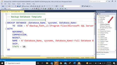 Exploring Templates In SQL Server Management Studio CodeGuru Com Exploring Templates In SQL Server Management Studio CodeGuru Com