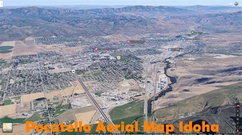 Pocatello Idaho Map