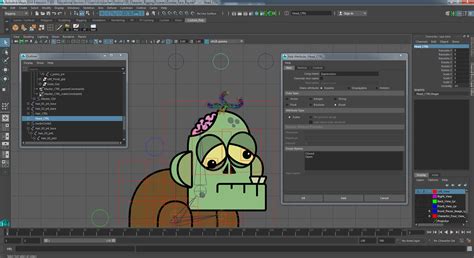 Deanna Crisbacher Maya 2d Character Rigging Facial Rigging Part 11