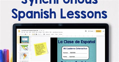 Structuring Live Synchronous Online Spanish Lessons Island Teacher